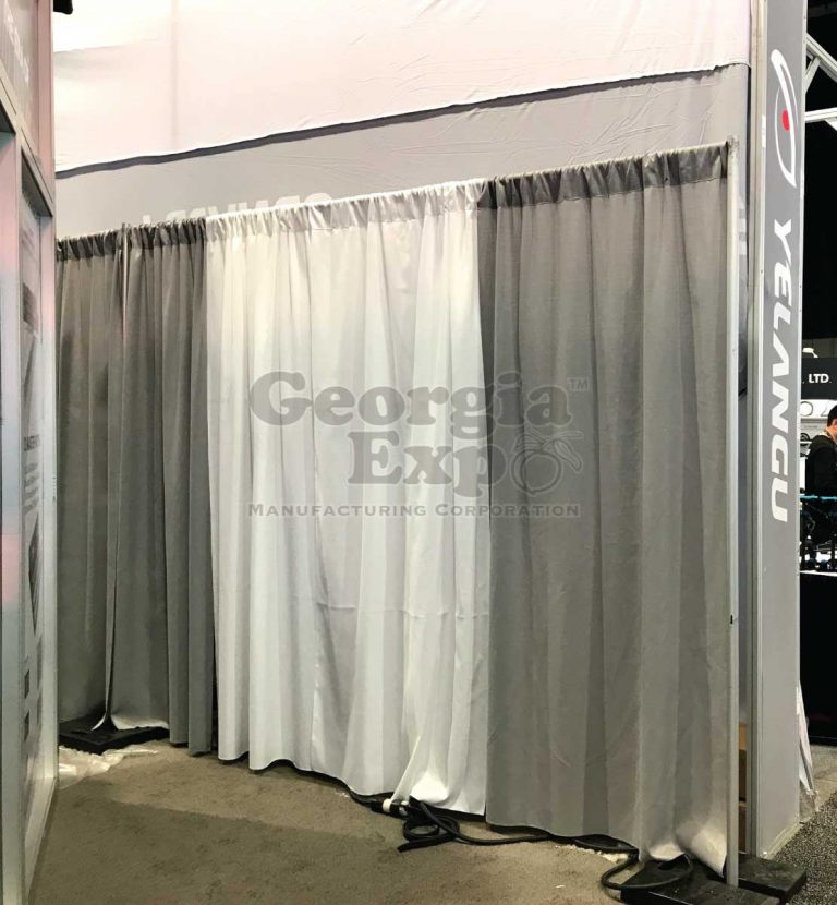 Banjo Drape - Banjo Fabric for Pipe and Drape | Georgia Expo