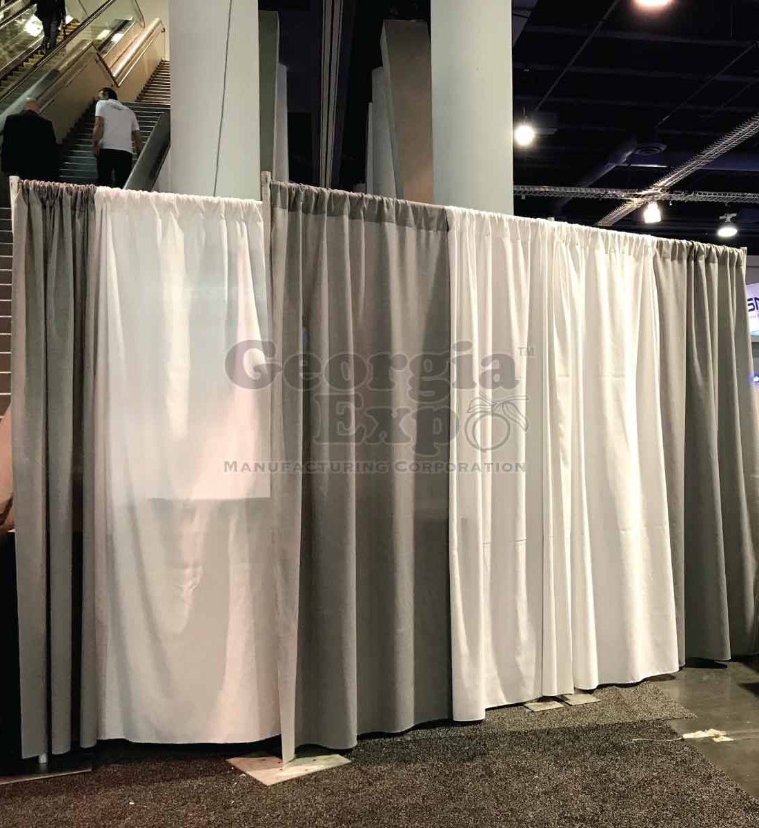 Banjo Drape - Banjo Fabric for Pipe and Drape | Georgia Expo