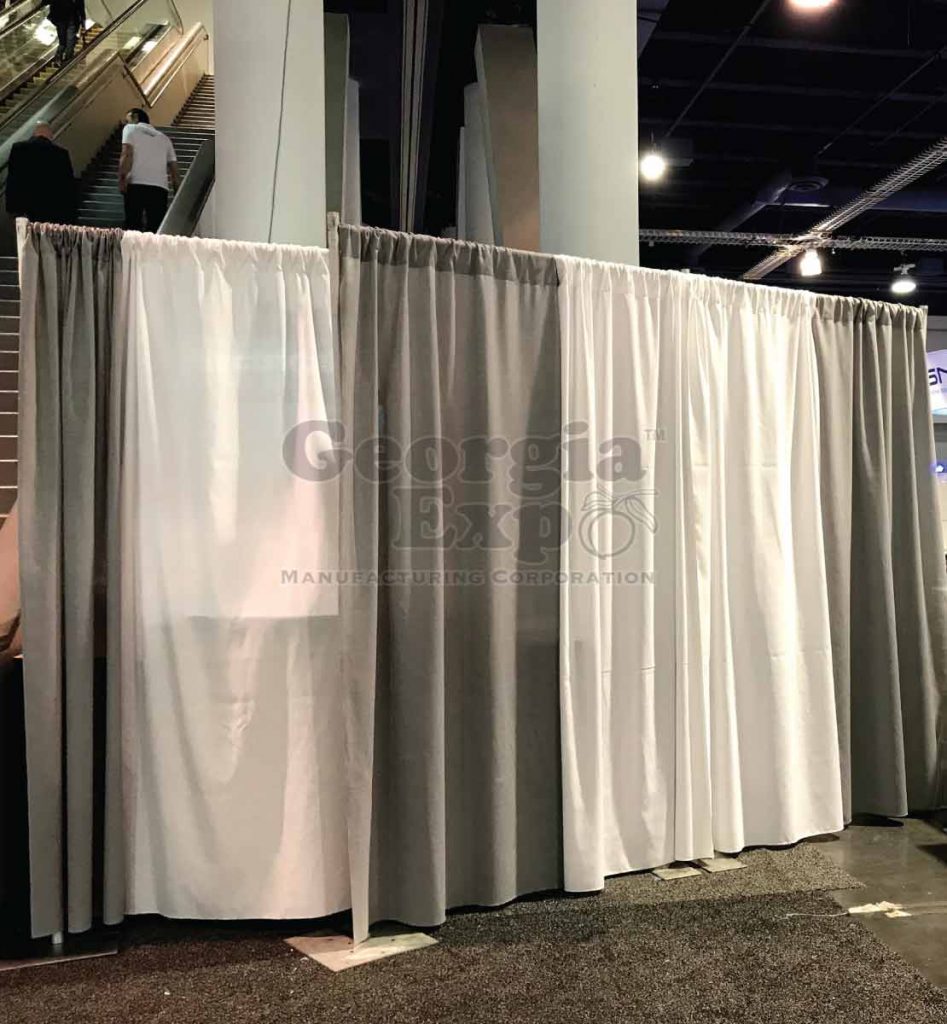 Banjo Drape - Banjo Fabric for Pipe and Drape | Georgia Expo