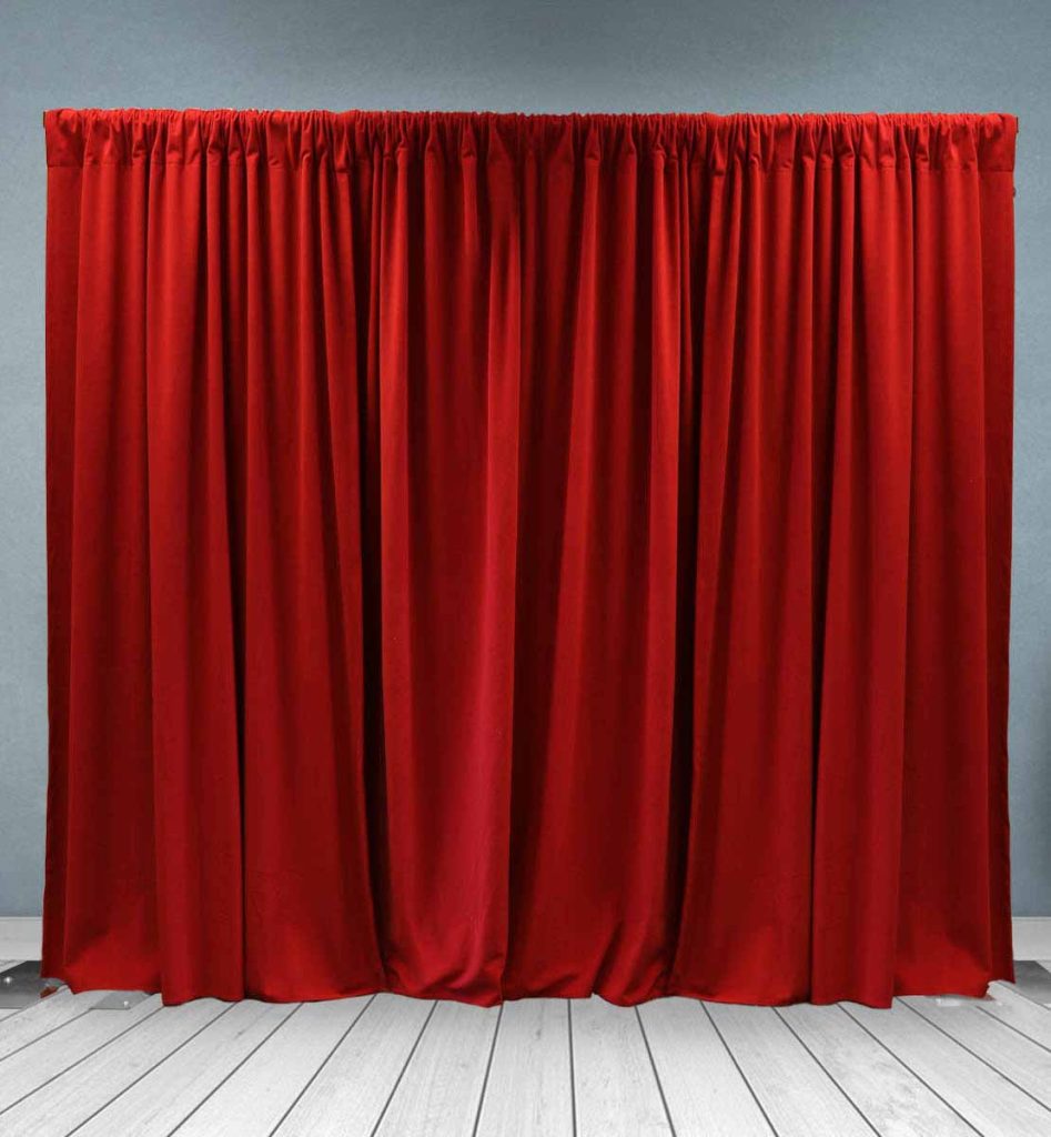 Performance Velour™ Drape Single Panel (58"W) (14oz)-Drape Panels ...
