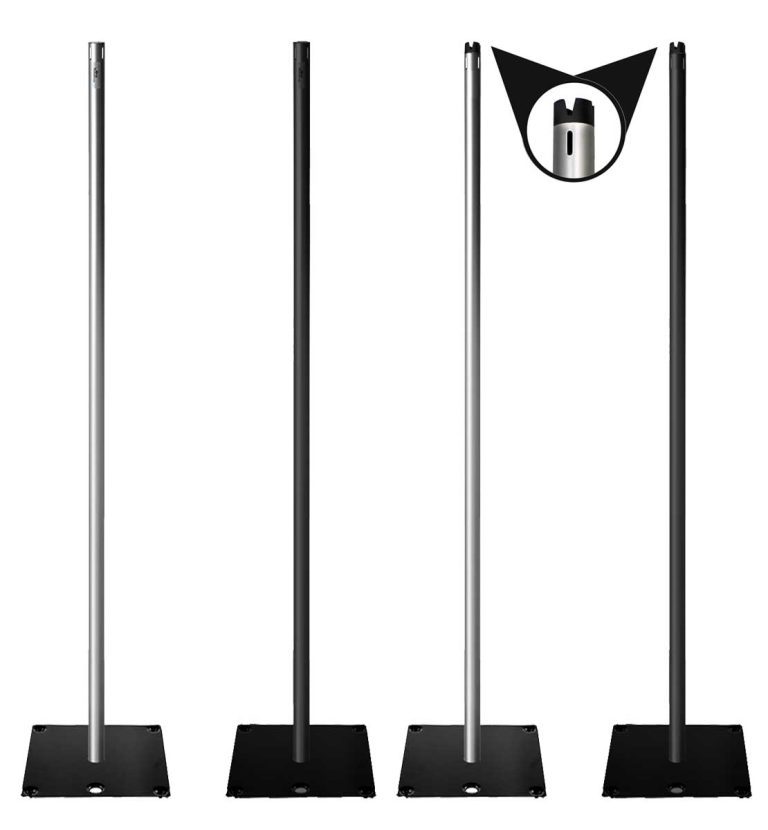 Fixed Height Uprights for Trade Shows and events | Georgia Expo