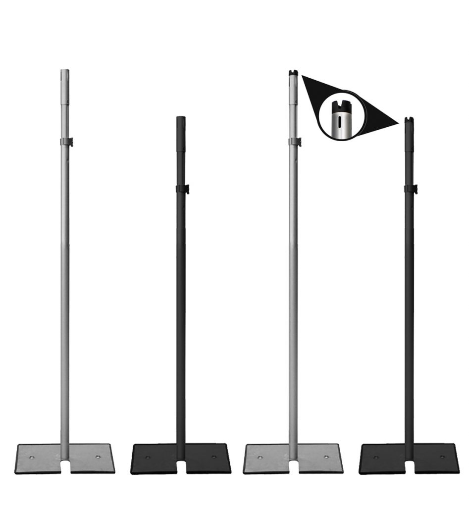 2″ Telescoping Upright Button Lock & Locking Clamp-Telescoping LCB ...