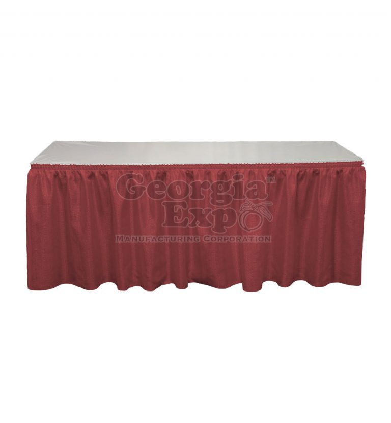 Clearance Banjo Table Skirting-Clearance | Georgia Expo