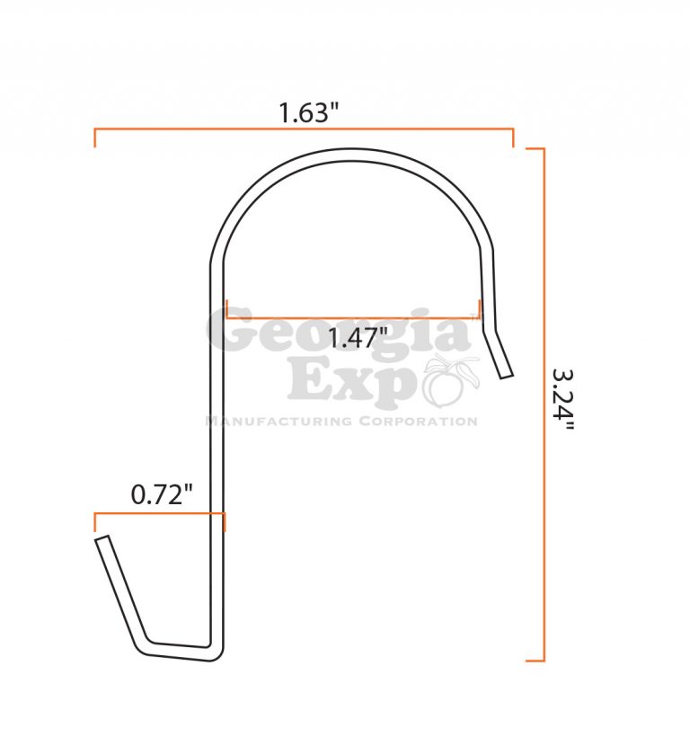 “S” Sign Hooks-Accessories & Replacement Parts, Trade Show Equipment ...