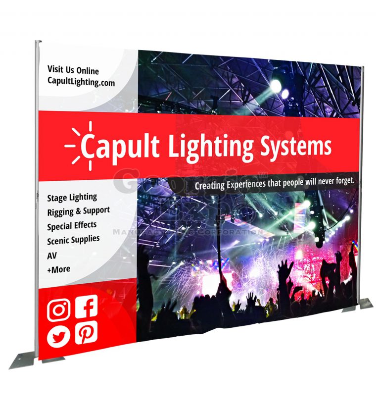 Custom Fabric Backdrop (Any Size)-Custom Printed Fabric, Party Rental ...