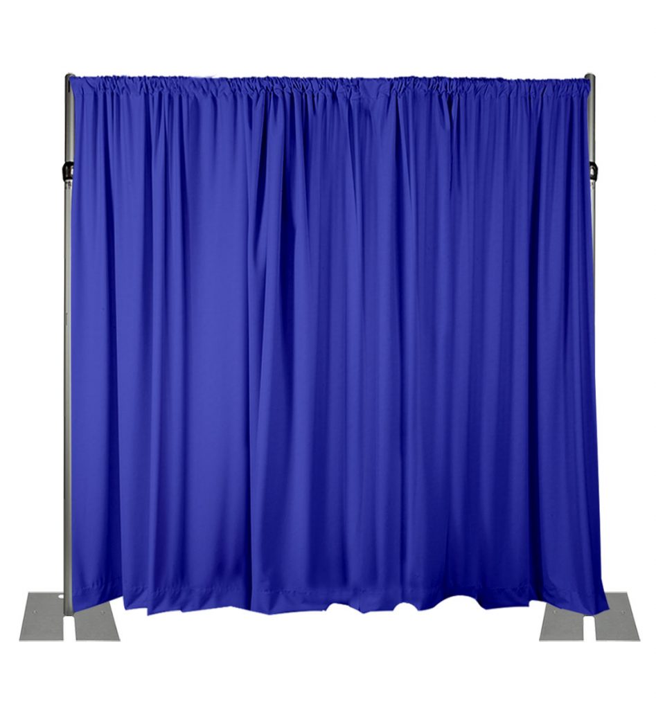 Pipe and Drape Backdrop Kit – 12FT High Slip Collar (10ft Wide)-7ft ...