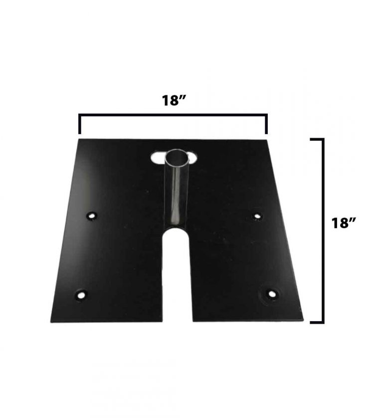 Slip-Fit Bases - 18" x 18" | Georgia Expo