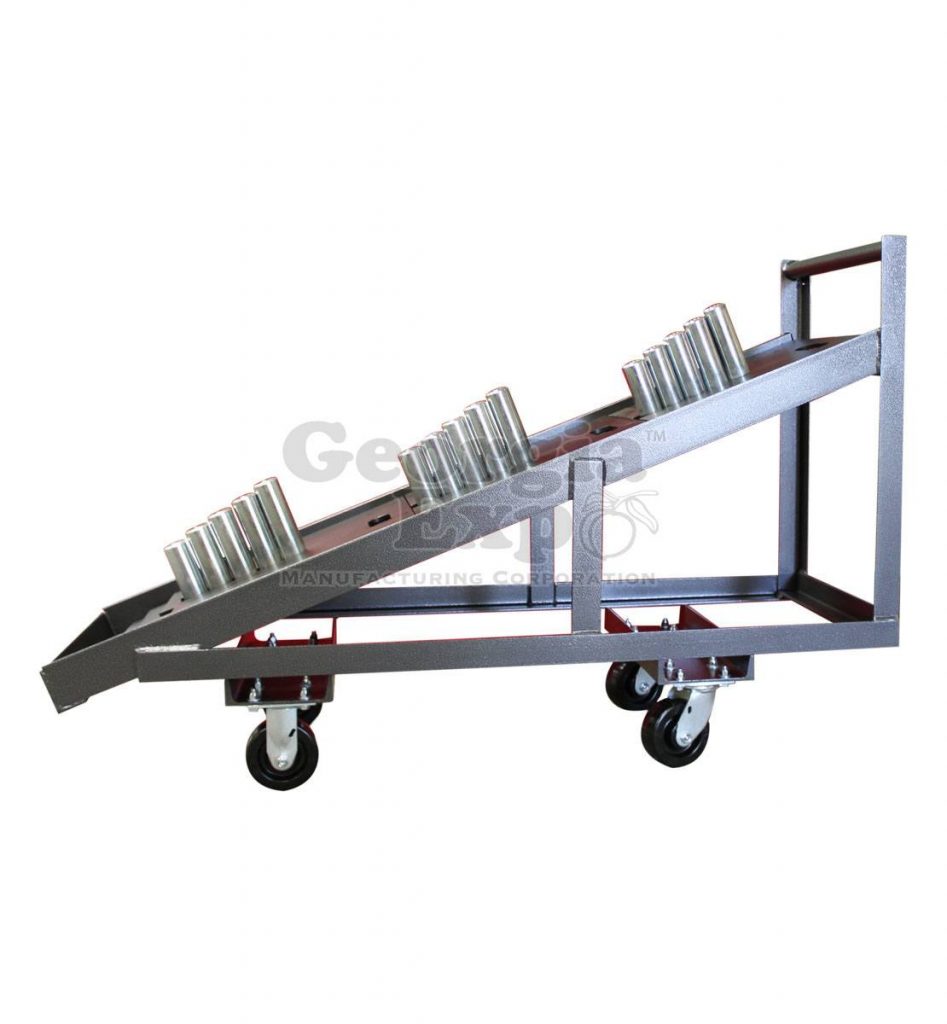 Slip Fit Base Cart - Inline Heavy Duty Base Cart (Angled)-Base Carts ...