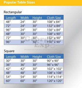 Fitted Table Cover-Facilities, Poly Premier, Table Skirts & Covers ...