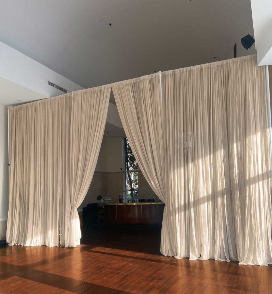 Pipe and Drape Backdrop Kit – 16FT High Slip Collar (10ft Wide)-9ft ...