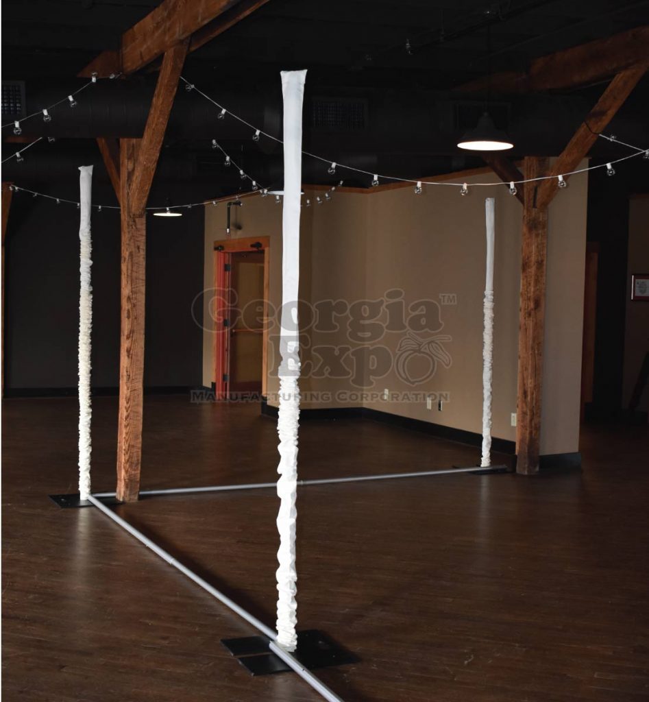 Fabric Pole Covers - Georgia Expo
