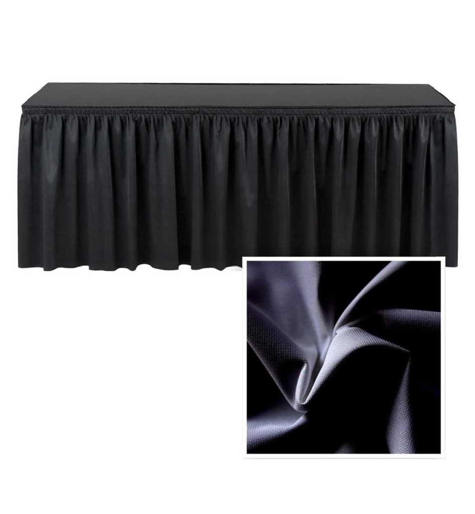 Poly Premier Table Skirting-Poly Premier, Table Skirts, Wedding Decor ...