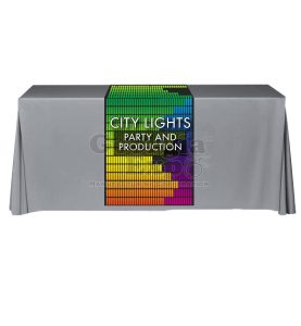 Printed Fabric Table Runner (Any Size)-Table Runners | Georgia Expo