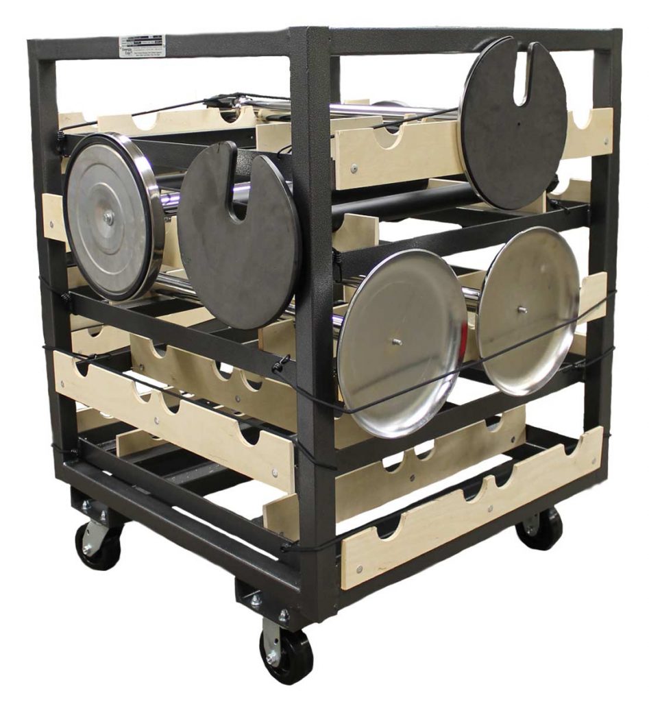 Stanchion Cart, Horizontal Storage 20 Pcs.-Other Carts, Stanchion Carts ...