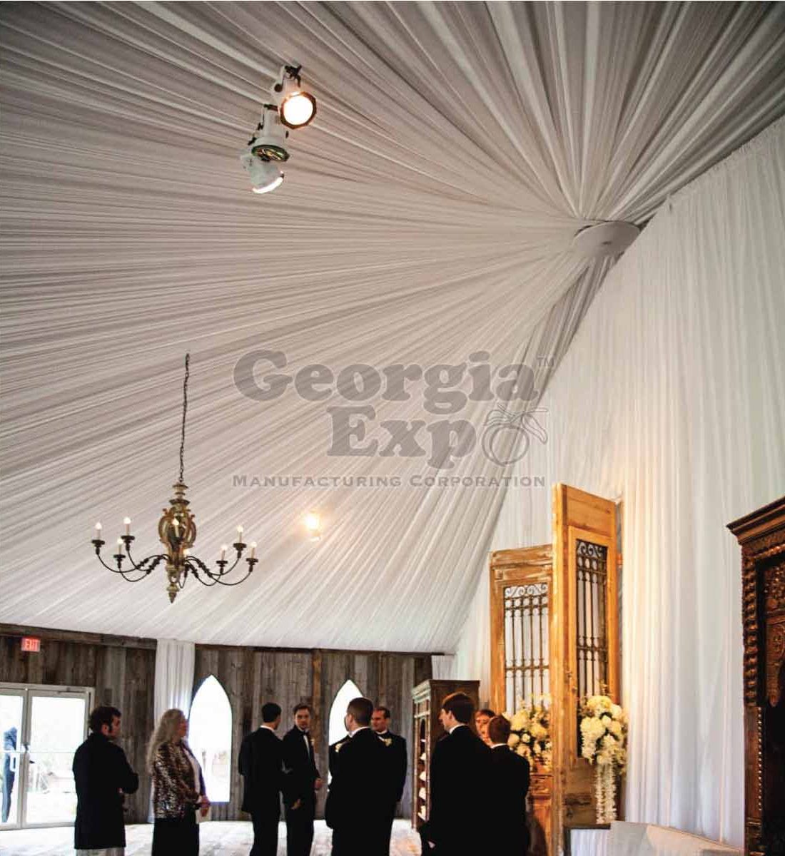 Ceiling Drape Panel - Sheer-Ceiling Drape Panels, Drape Panels, Sheer ...