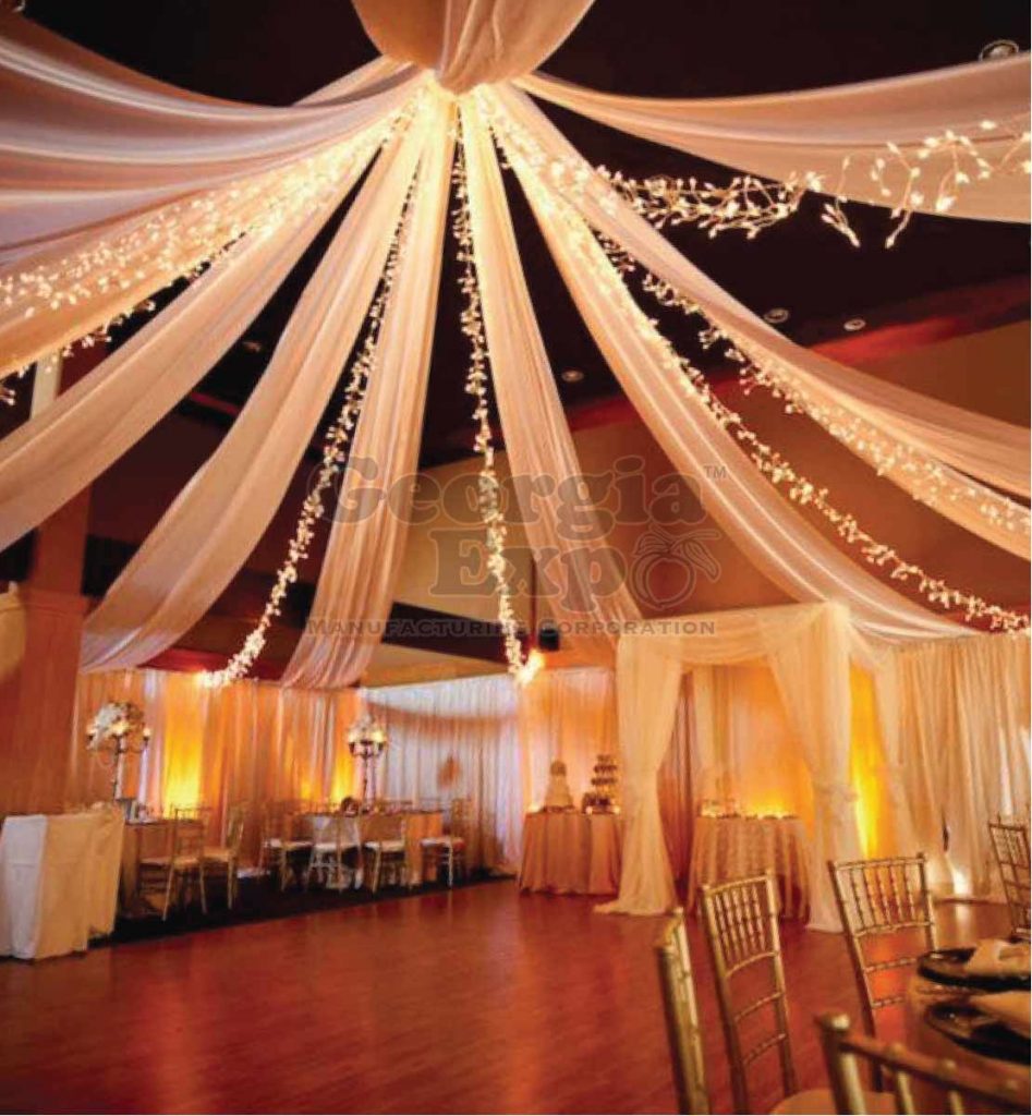 Ceiling Drape Panel - Sheer-Ceiling Drape Panels, Drape Panels, Sheer ...