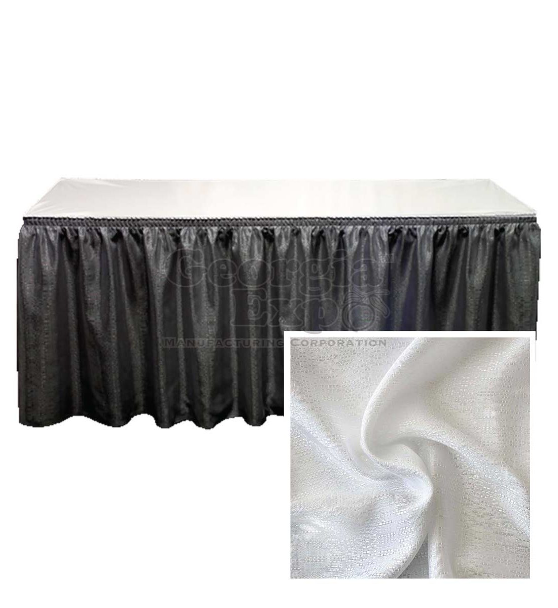 Banjo Table Skirting-Banjo, Table Skirting | Georgia Expo