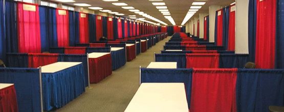 Best Fabric for Event Draping – Pipe and Drape - Georgia Expo