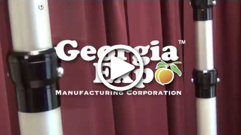 2″ Telescoping Slip-Collar Upright – Slip-Fit | Georgia Expo