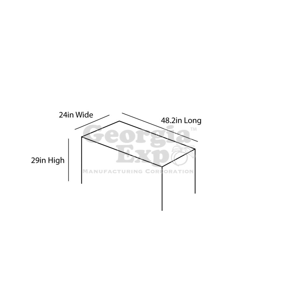 Fitted Table Cover for Folding Tables-Fitted Table Covers, Poly Premier ...