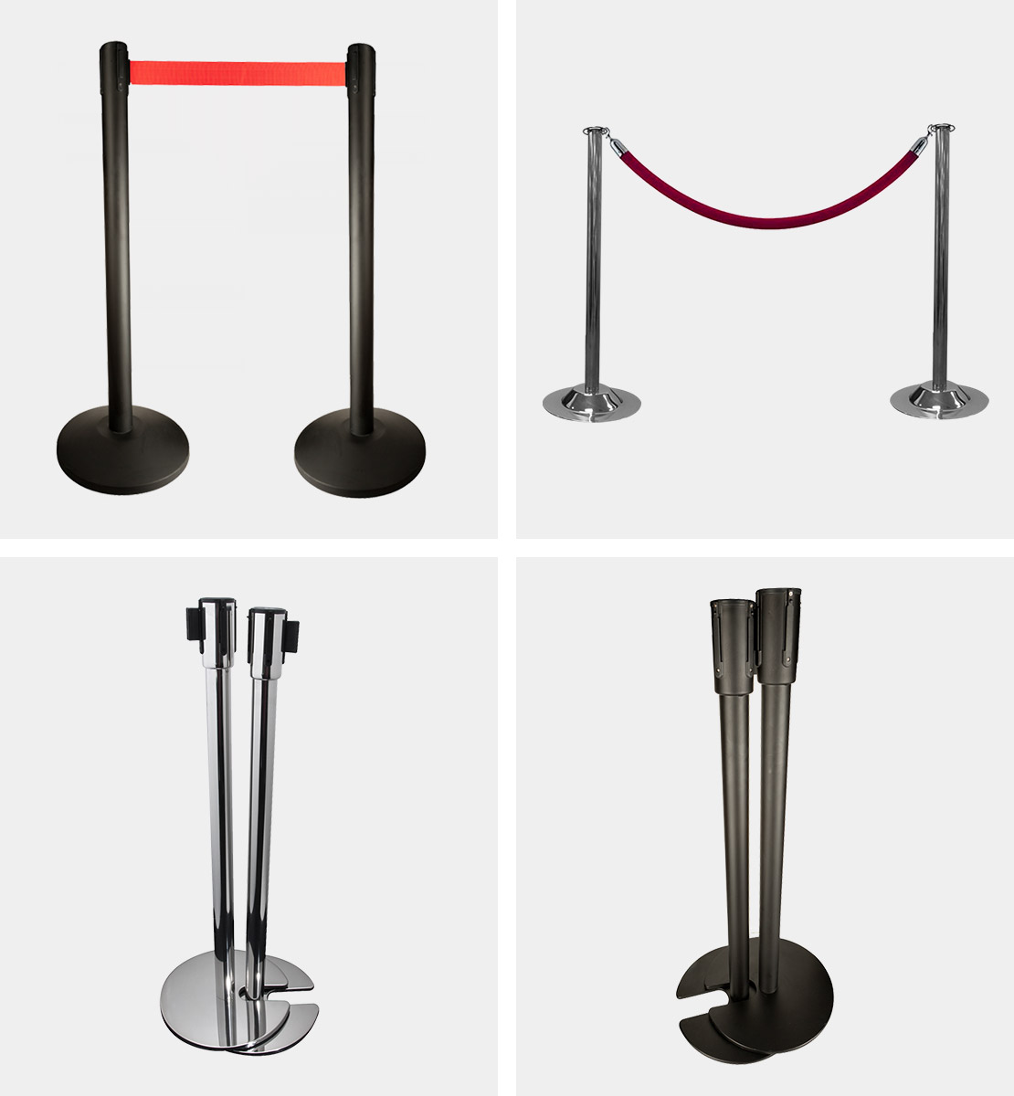 Crowd Control Stanchions & Sign Holders | Georgia Expo