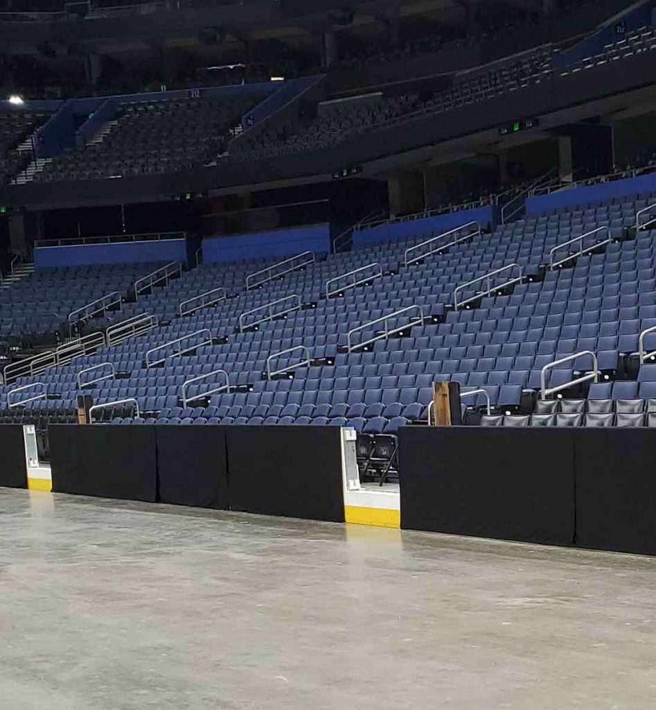 Dasher Board Skirting and Covers | Georgia Expo