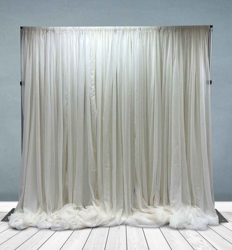 Sheer Drape (Voile) - Sheer Fabric Drape Panels | Georgia Expo