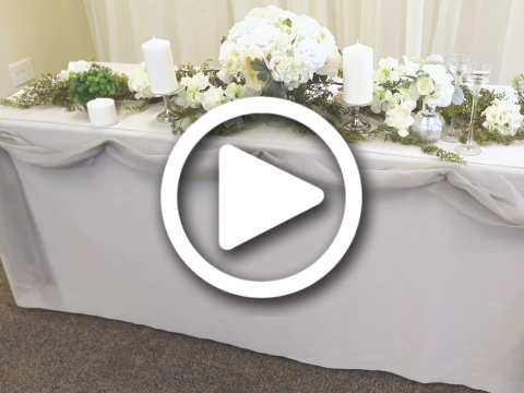 Fitted Table Cover-Facilities, Poly Premier, Table Skirts & Covers ...
