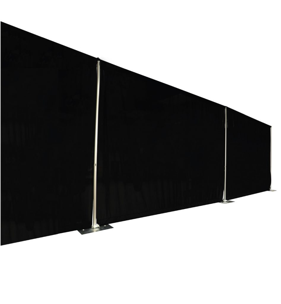 Portable Room Divider (Taut Pipe and Drape) | Georgia Expo