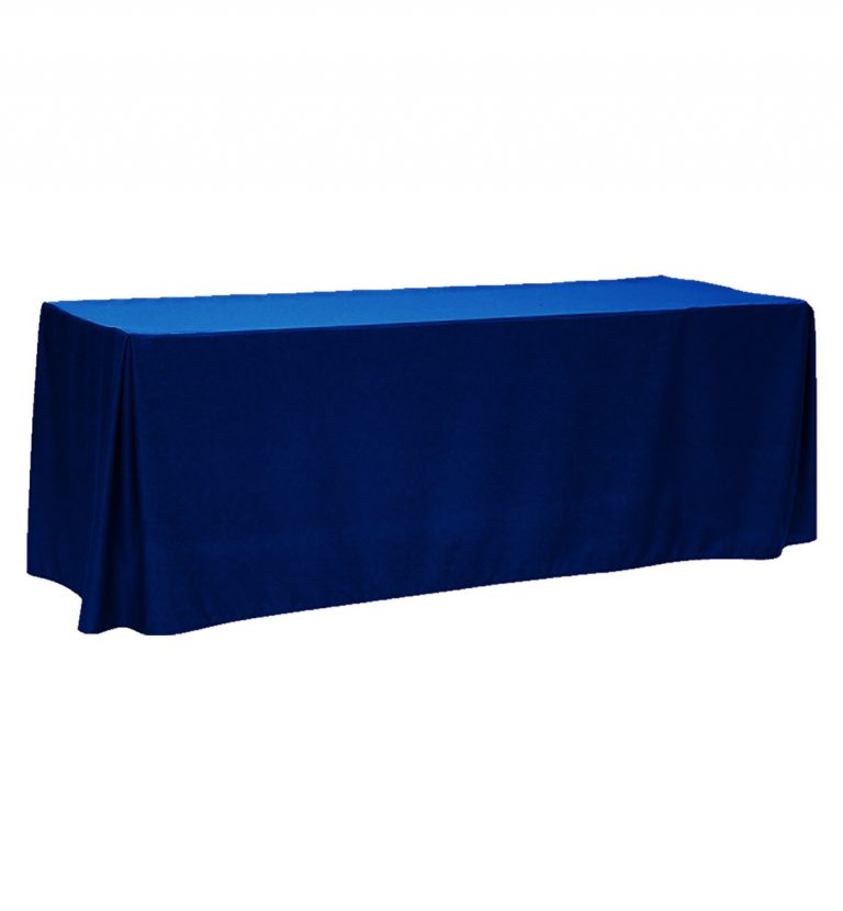 Poly Premier Fitted Table Cover with Corner Pleats-Facilities, Fitted ...