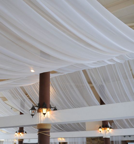 Elegant Tent Drape - Georgia Expo