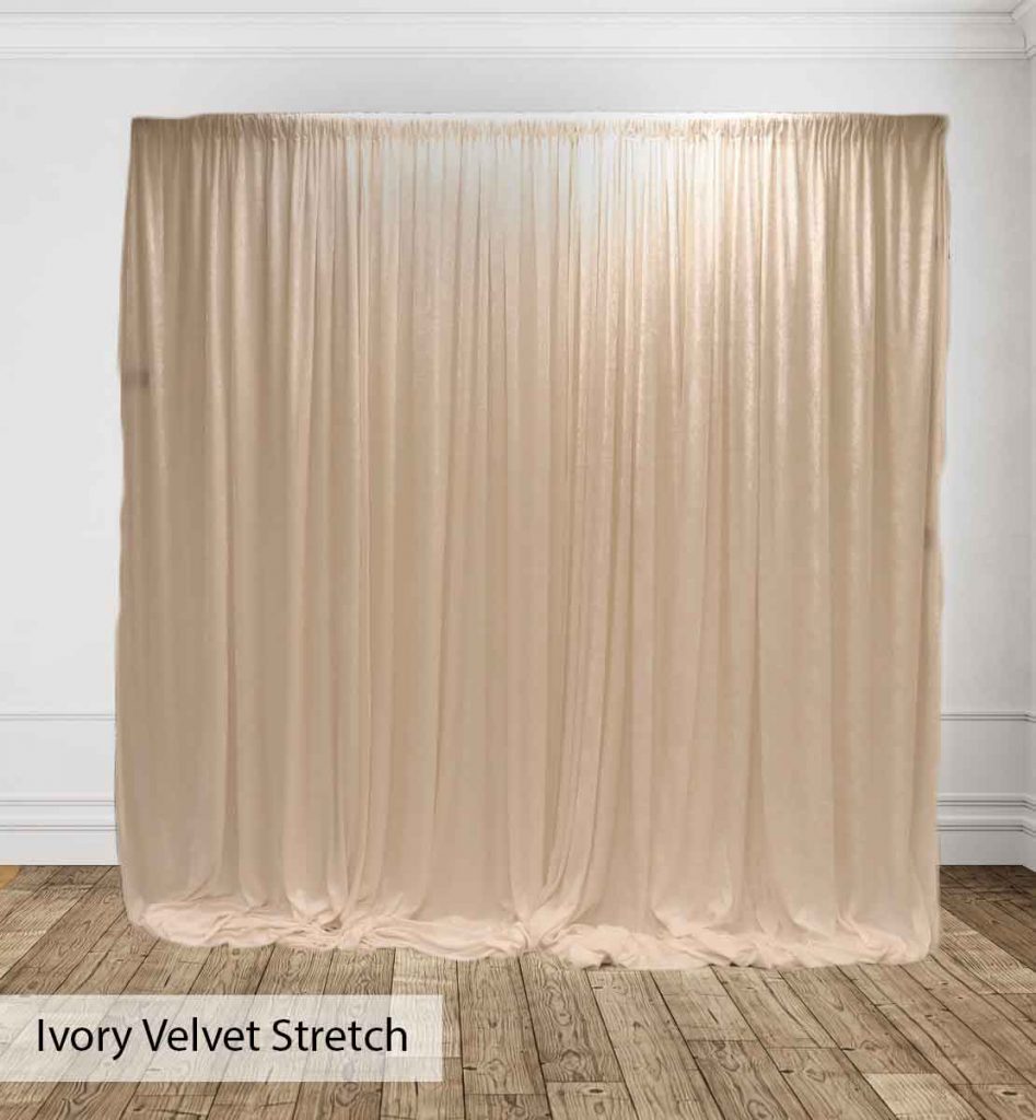 Velvet Stretch™ Drape-Drape Panels, Velvet Stretch™, Wedding Decor ...