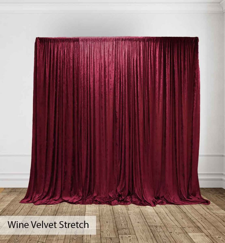 Velvet Stretch™ Drape-Drape Panels, Velvet Stretch™, Wedding Decor ...