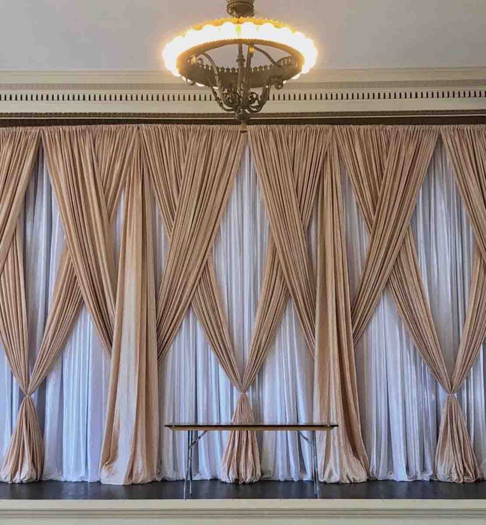 Velvet Stretch™ Drape-Drape Panels, Velvet Stretch™, Wedding Decor ...