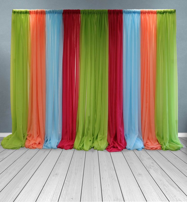 Pipe and Drape Backdrop Kit - 7ft Fixed Height (10ft Wide)-7ft Fixed ...
