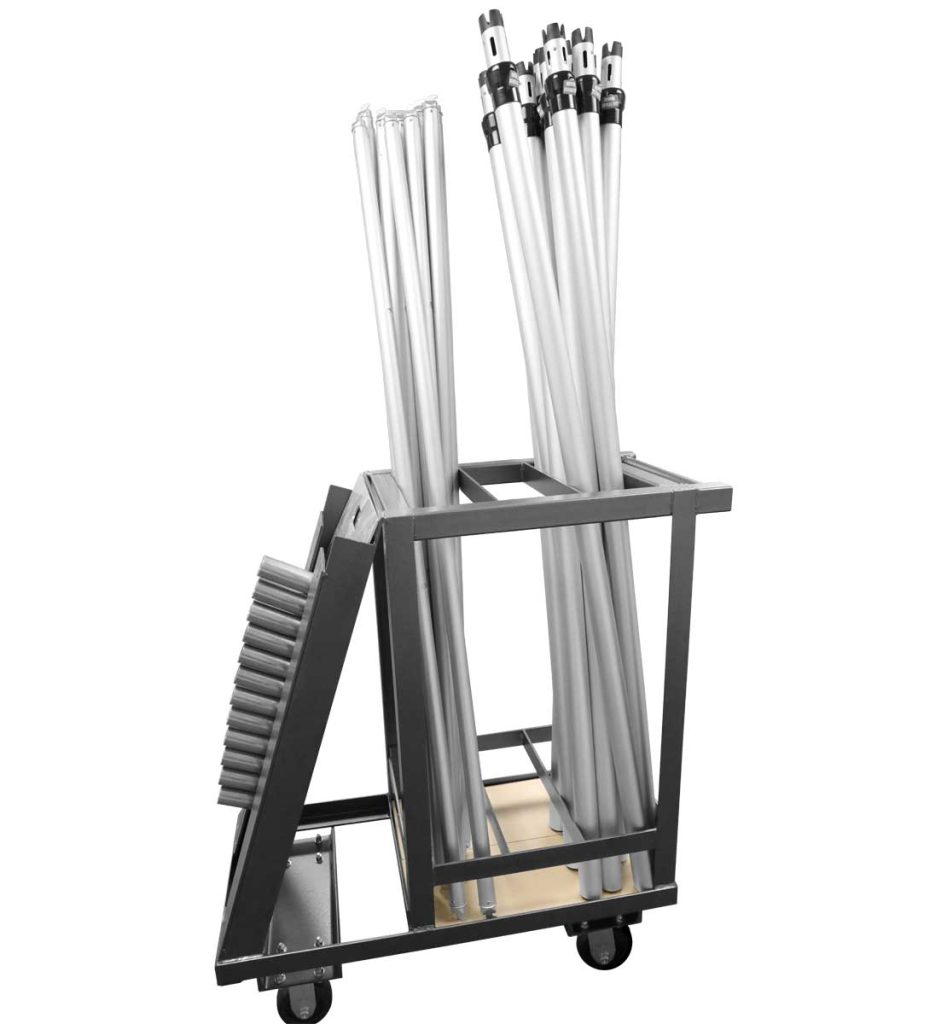 Pipe and Drape Carts for Trade Shows and events | Georgia Expo