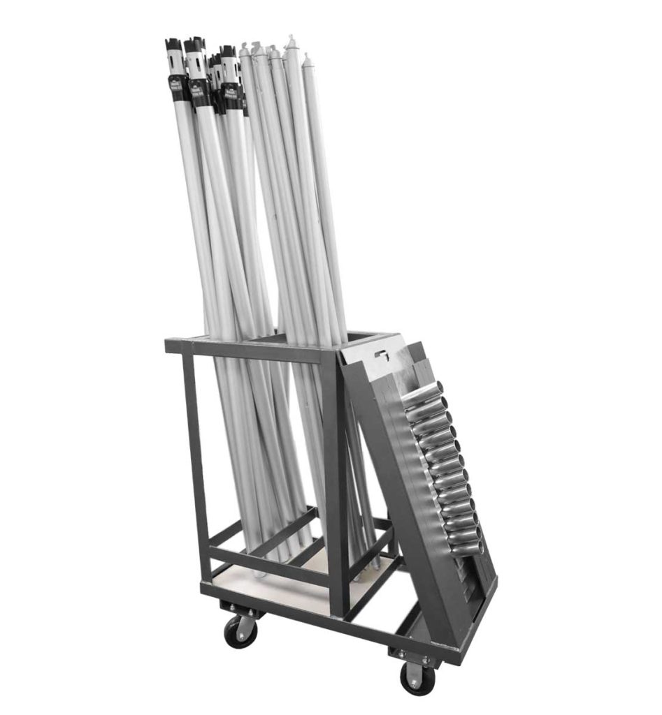 Mini Combo Cart-Pipe and Drape Carts | Georgia Expo