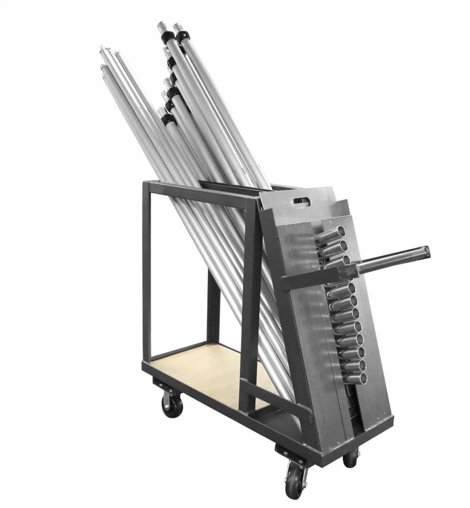 Mini Combo Cart-Pipe and Drape Carts, Production and AV Equipment ...