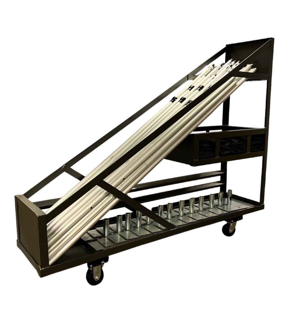 Mini Party Cart Plus™-Pipe and Drape Carts | Georgia Expo