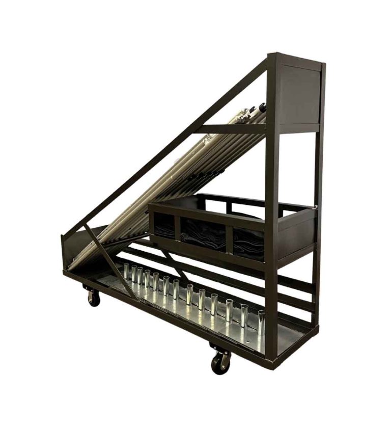 Mini Party Cart Plus™-Pipe and Drape Carts | Georgia Expo
