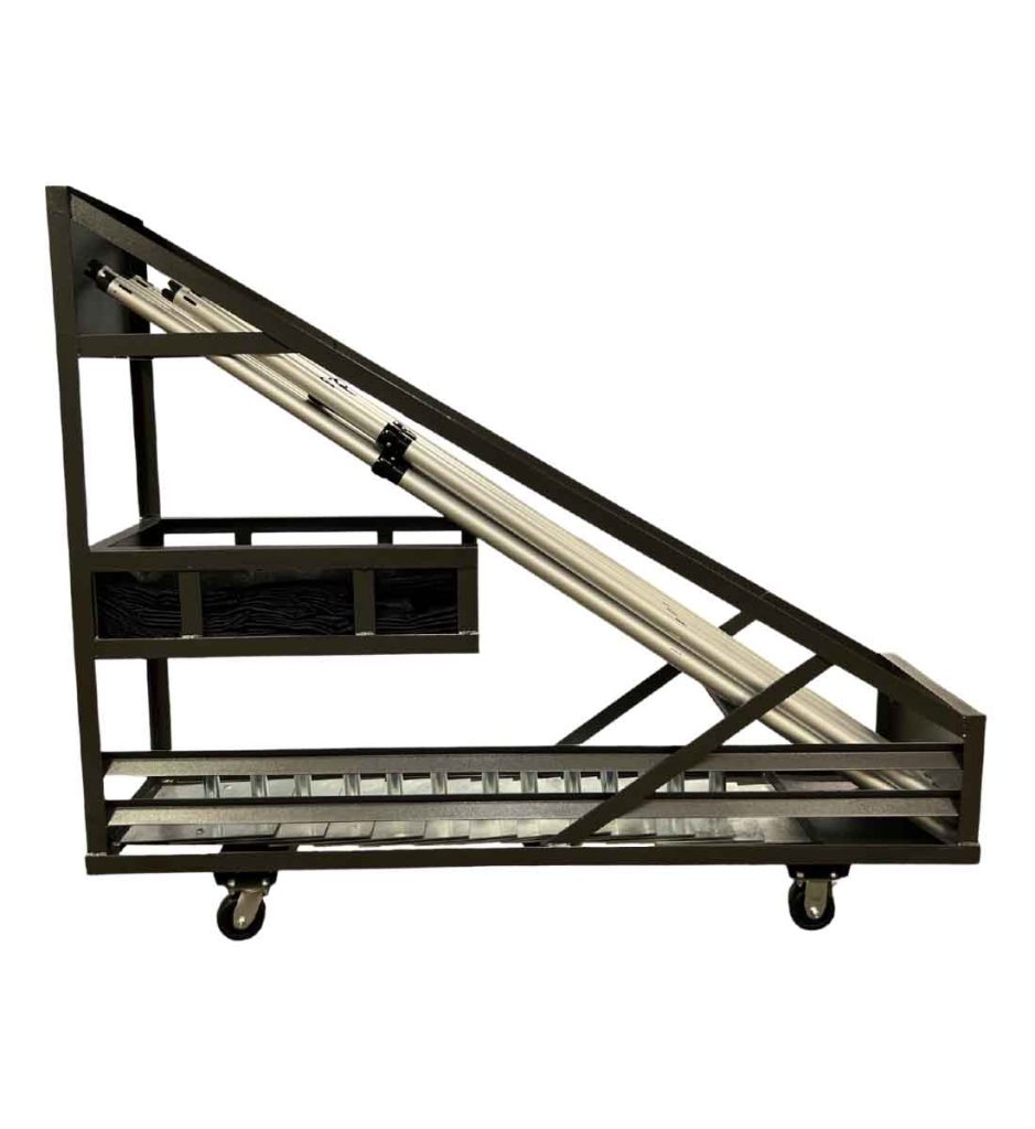 Mini Party Cart Plus™-Pipe and Drape Carts | Georgia Expo
