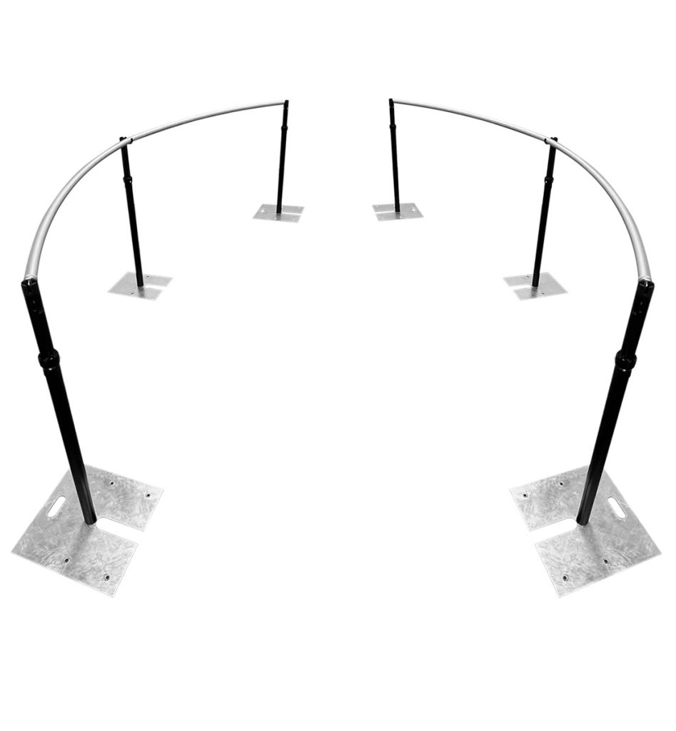 Curved Drape Supports (for CastleTop® Uprights)-Drape Supports ...