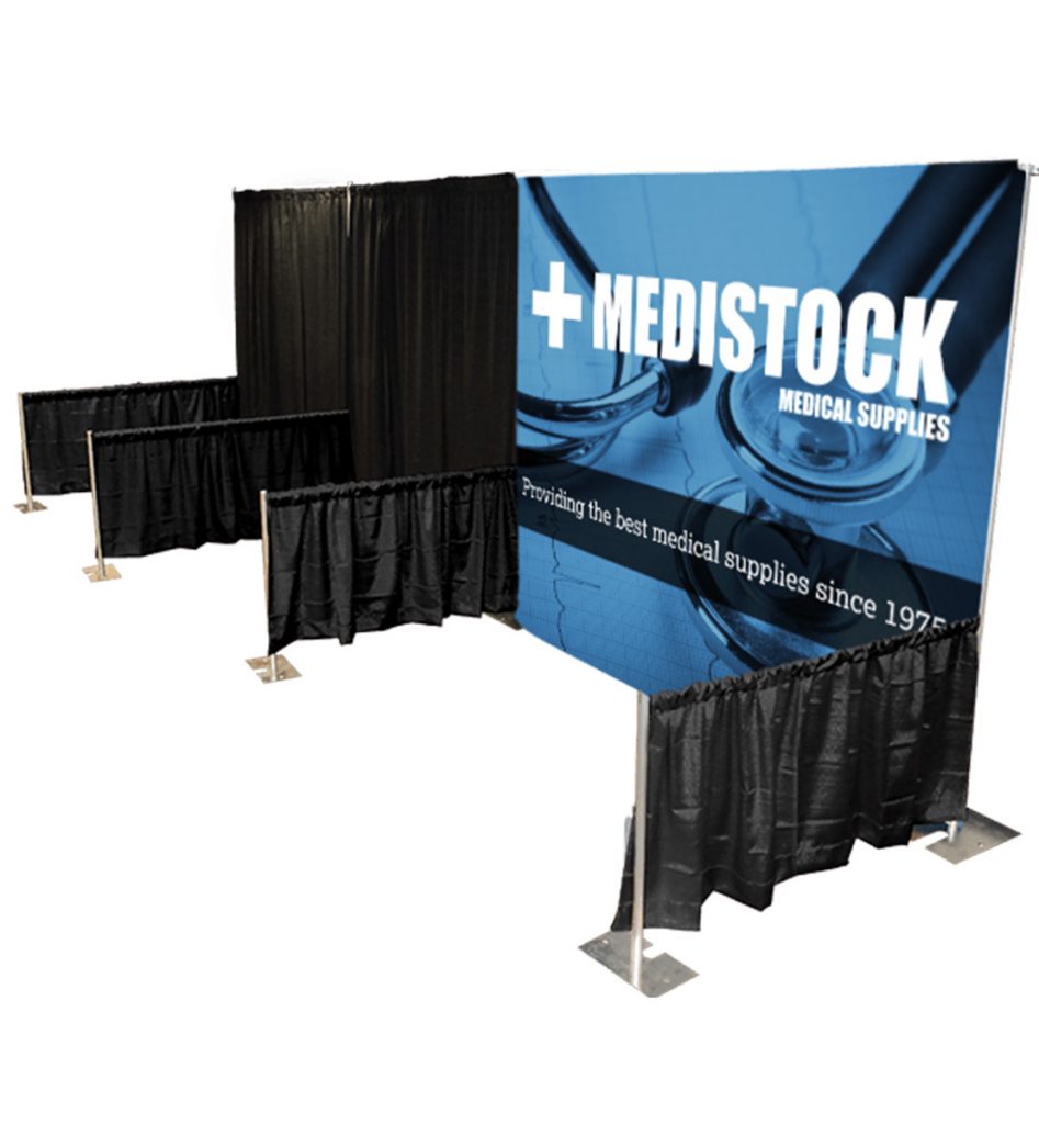 Exhibit Kit 10FT Booth-Exhibit Backdrops | Booth Kits | Georgia Expo