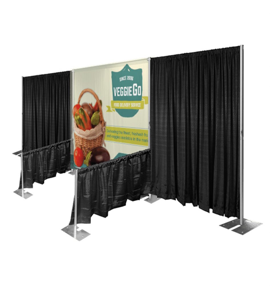 Exhibit Kit 10FT Booth-Exhibit Backdrops | Booth Kits | Georgia Expo
