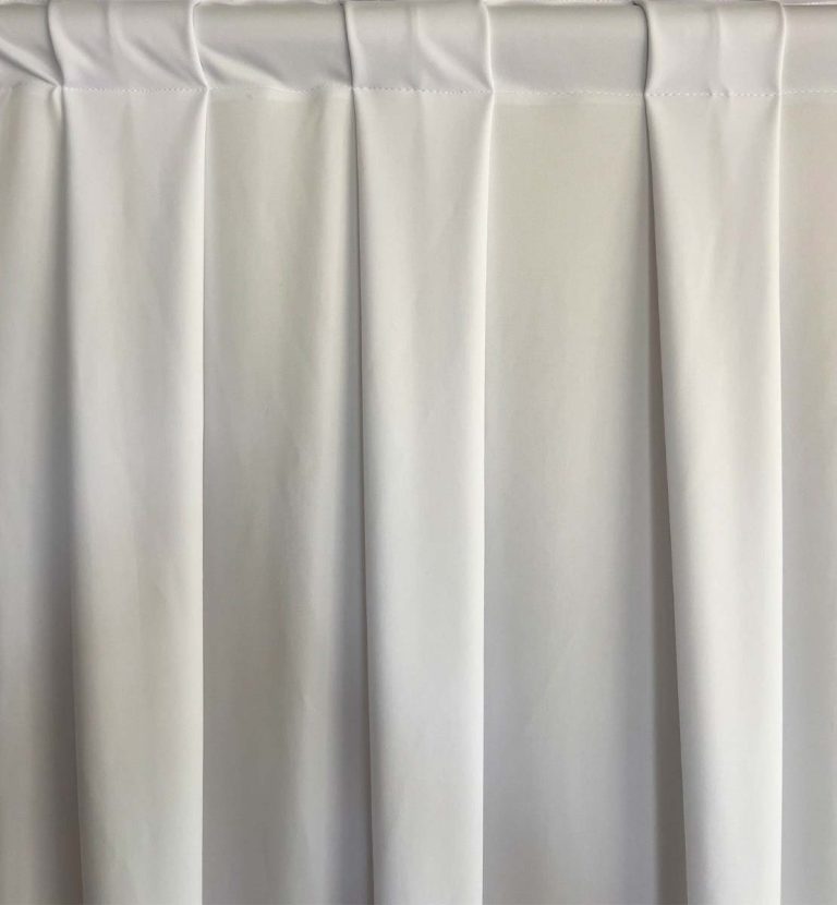 Poly Stretch™ Drape Box Pleated (122"W)-Drape Panels, Party Rental ...