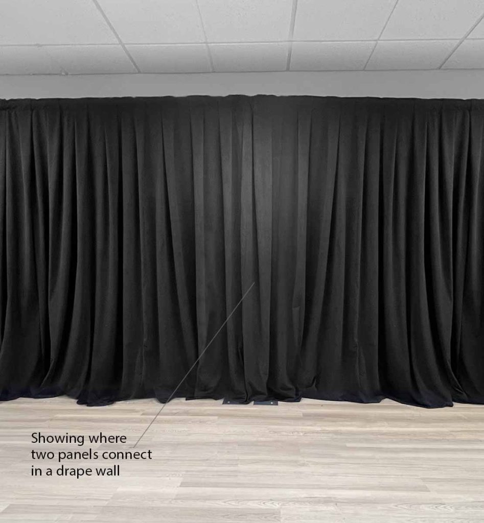Performance Velour™ Drape Box Pleated (122"W) (14oz)-Drape Panels ...