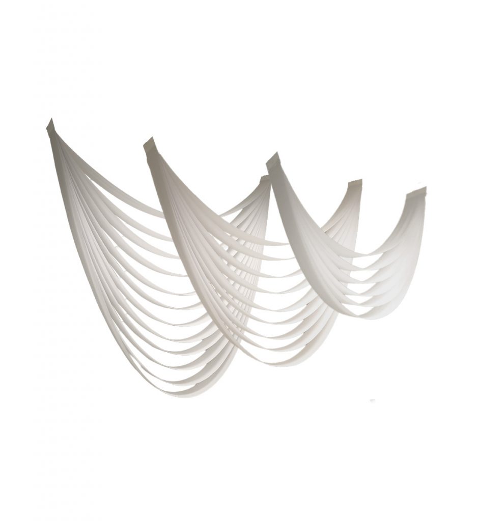 Cascade™ Ceiling Swag-Ceiling Drape Panels, Wedding Decor | Georgia Expo